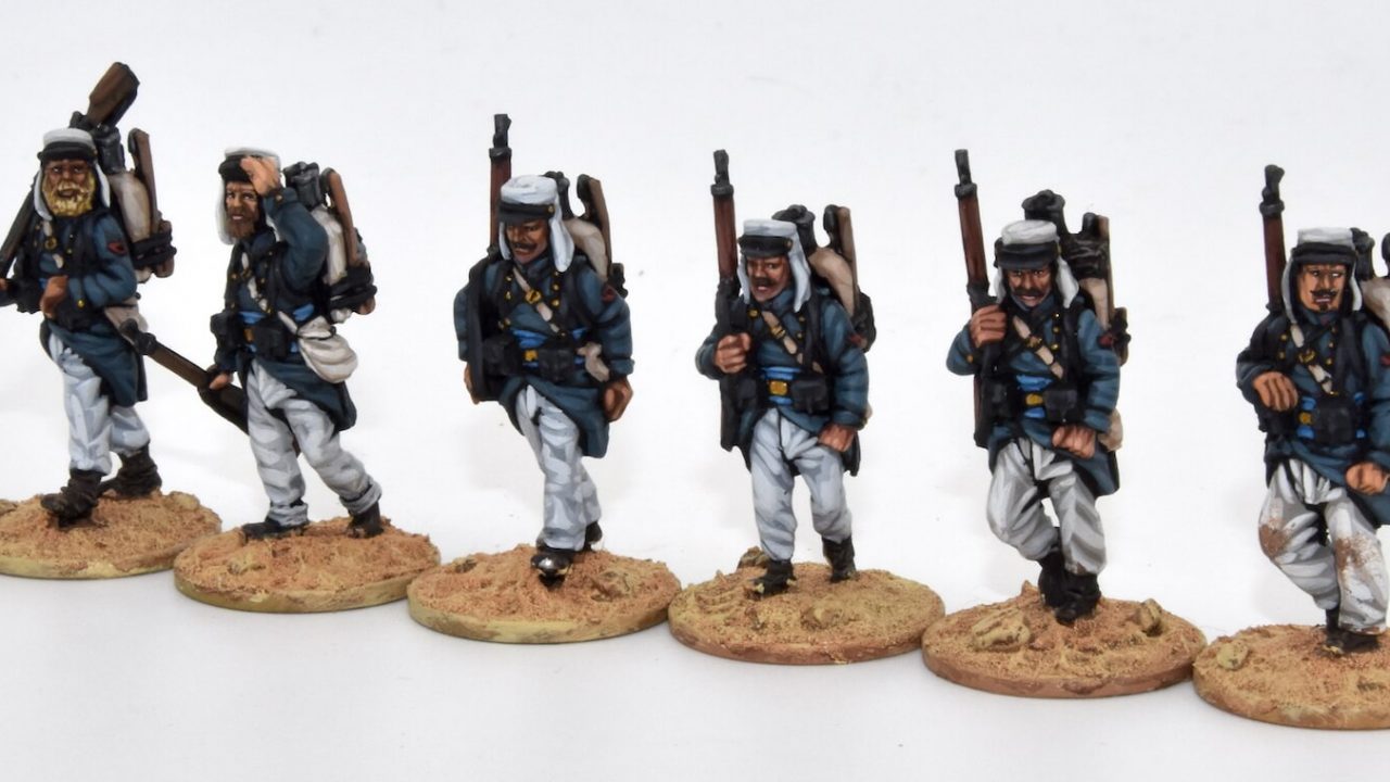 How to paint French Foreign Legion miniatures in 28 mm